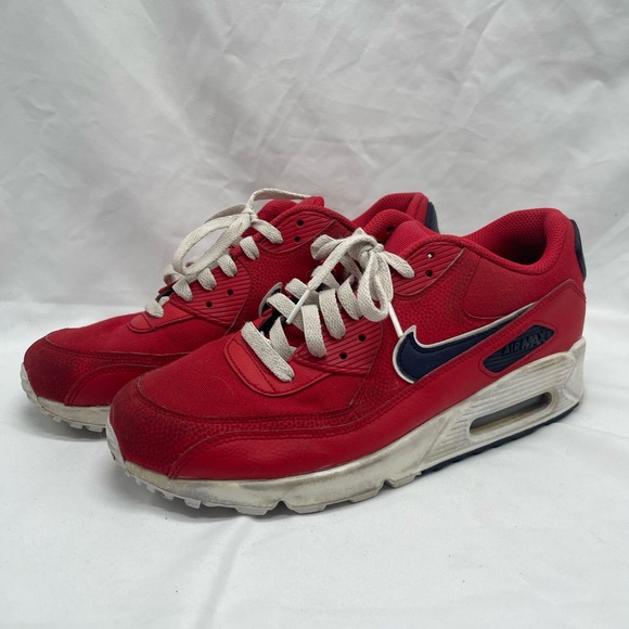Nike | Shoes | Mens Authentic Nike Air Max University Red Navy Sz 85 ...